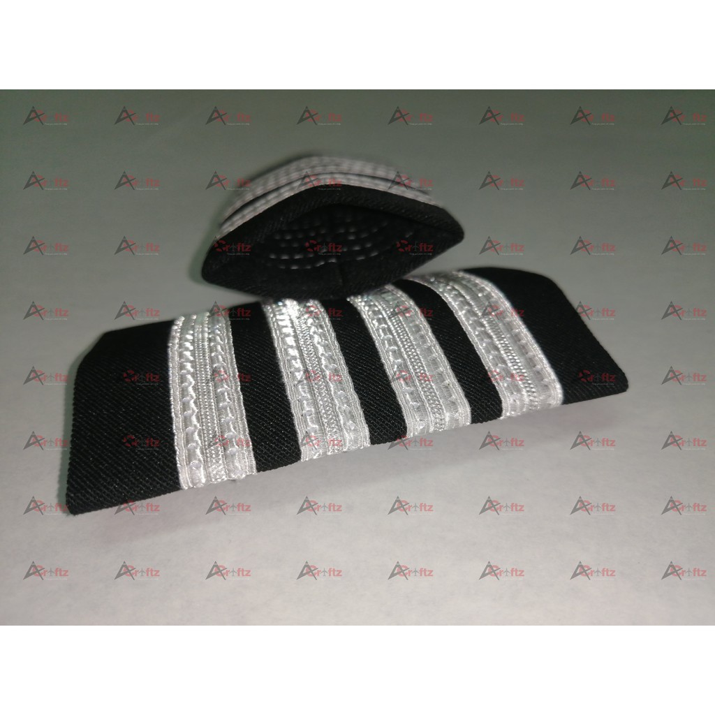 AvCraftz Student Shoulder Boards Pilot Bar Epaulette for Aspiring ...