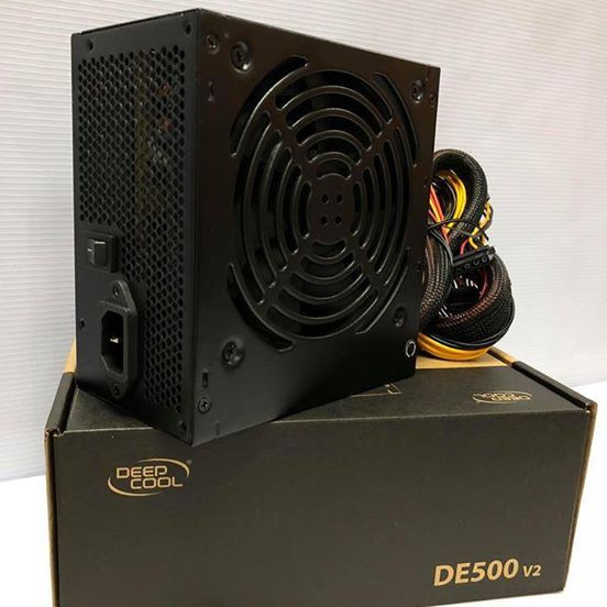 DEEPCOOL DE-500 V2 POWER SUPPLY UNIT - TRUE RATED 500WATTS | Shopee ...