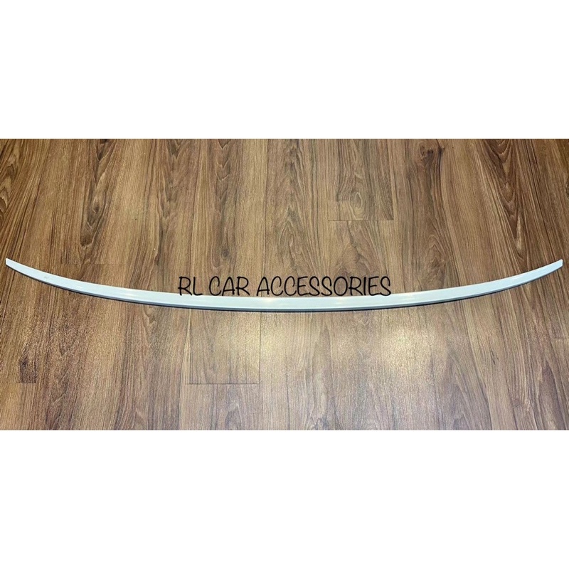 Audi A6 C7 S6 S line style carbon fiber rear boot trunk ducktail lip ...