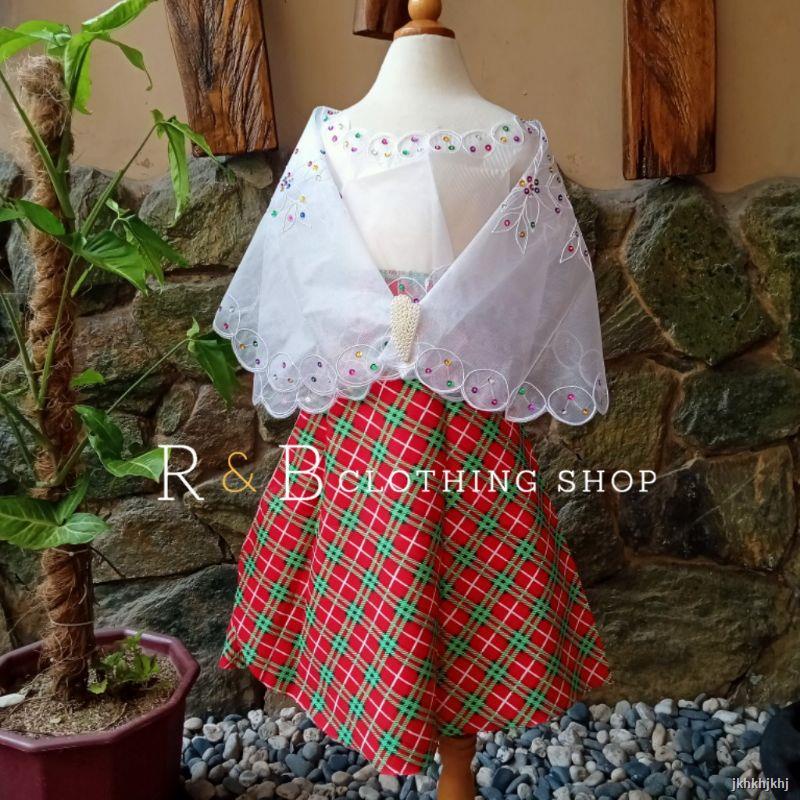 Filipiniana with kimona alampay style (PIn not included) | Shopee ...