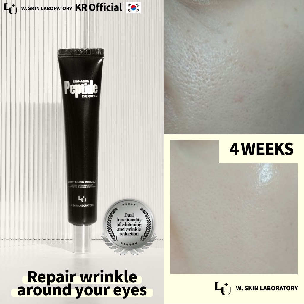 [W SKIN LABORATORY] STOP-AGING PEPTIDE Eye Cream 30ml | Shopee Philippines