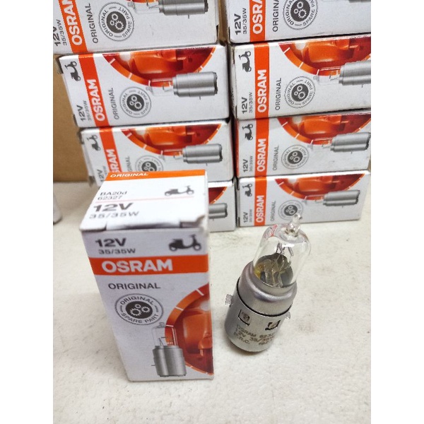 Halogen Bulb Original Osram Standard 12V 35/35W (BA20d 62327) | Shopee ...