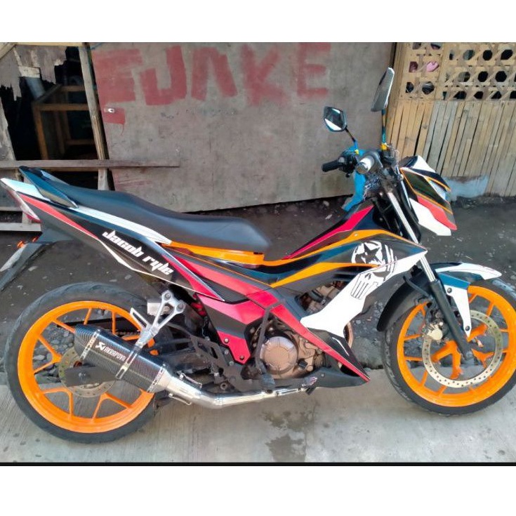 Akrapovic Full system for Honda Rs150 Fi | Gtr 150 Fi | Winner 150 ...