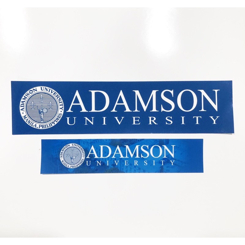 Brand New Custom waterproof Adamson University sticker bar AdU | Shopee ...