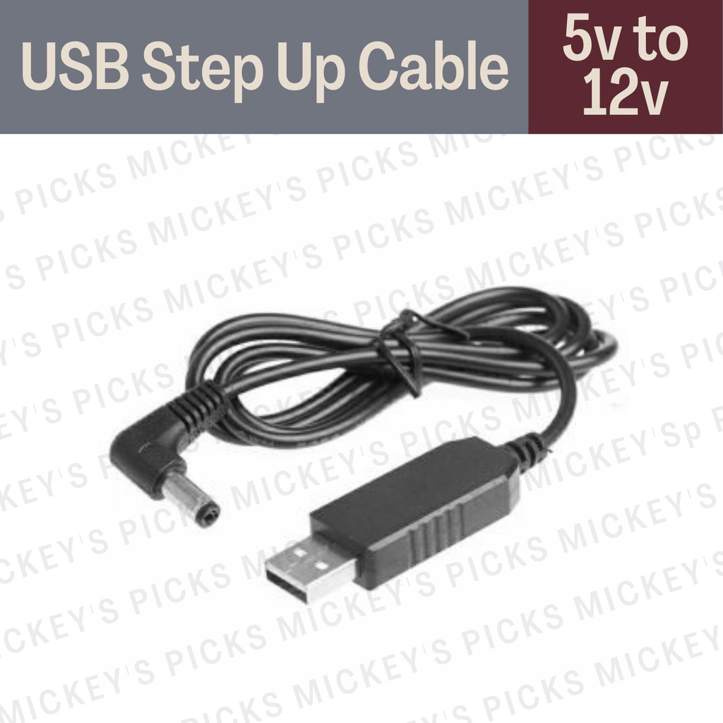 USB Step Up Cable 5V to 12V (for Modem and Router) | Shopee Philippines