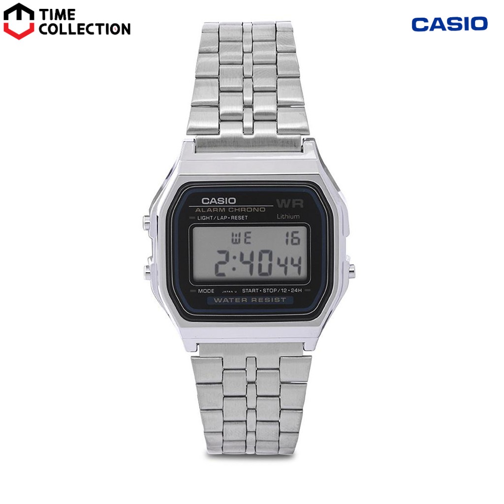 Casio A159WA-N1DF Digital Stainless Steel Strap Watch | Shopee Philippines