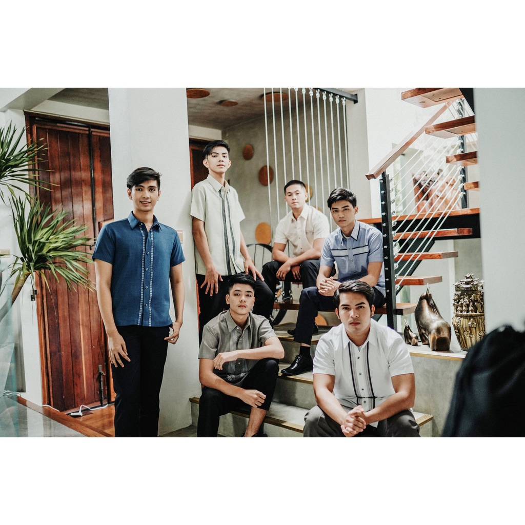 DepEd National Teachers uniform Monday Male Fabric with embroidery and ...