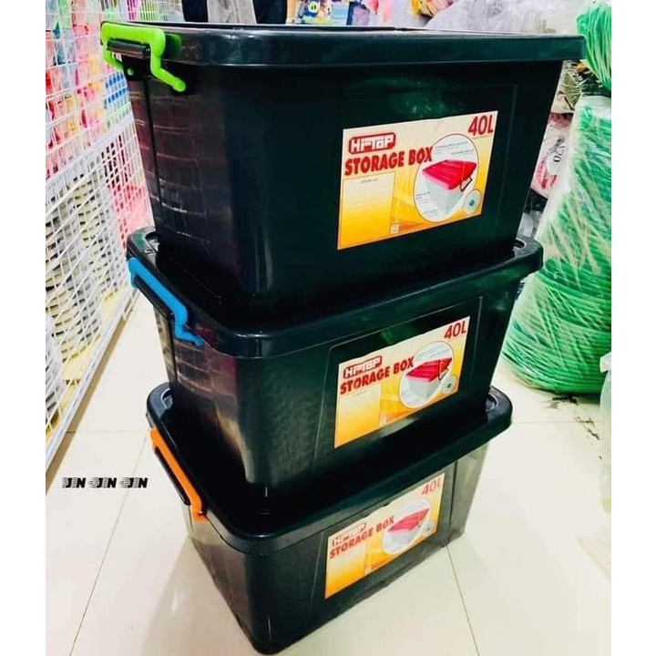 3 in 1 40 liters storage box (3 pcs) | Shopee Philippines
