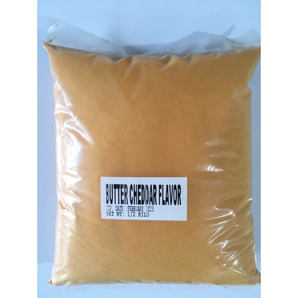 BUTTER CHEDAR FLAVORING POWDER 500G | Shopee Philippines