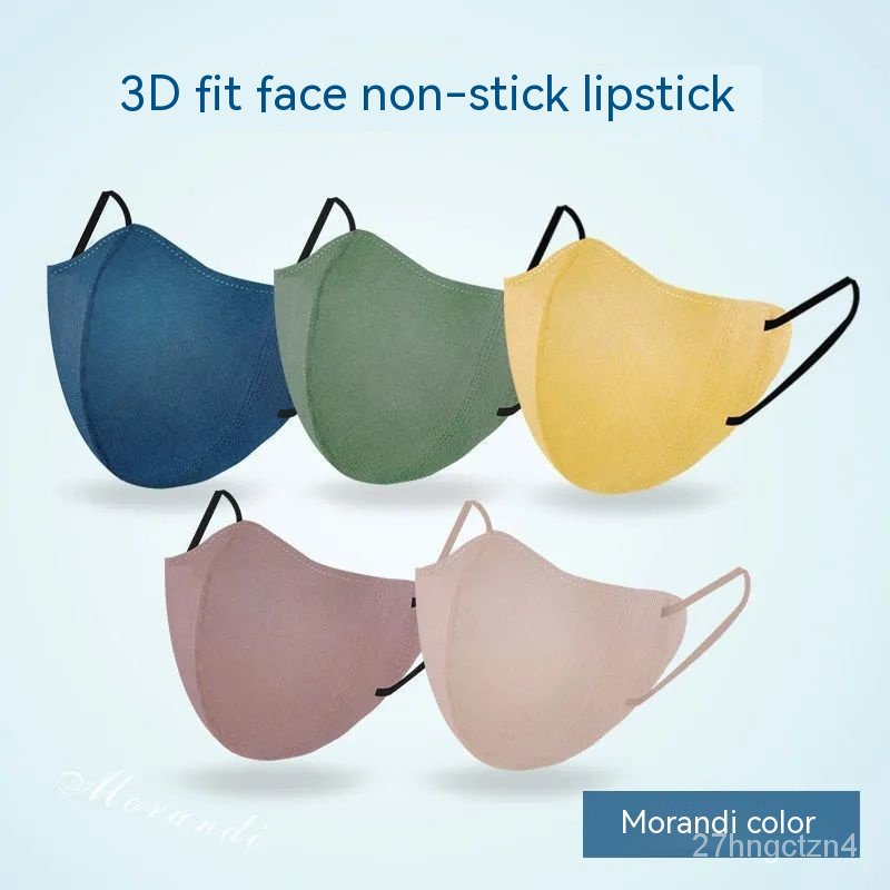 Morandi Color 3Dmasks Three-Dimensional Mask Pure Desire Fashion Blush Non-Stick Lipstick Female ...
