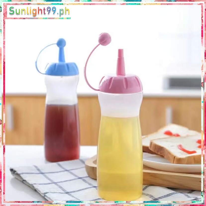 2in1 set Condiment squeeze bottle,seasoning bottles- ketchup/syrup ...
