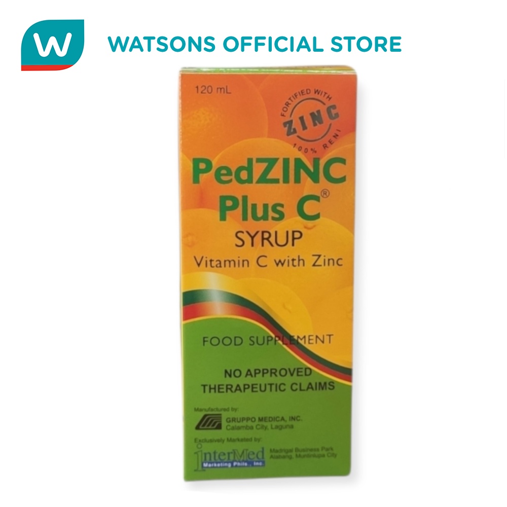 Pedzinc Plus C 120 mL Syrup | Shopee Philippines