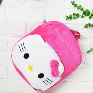 Hello Kitty Plush Backpack For Kids (Pink) | Shopee Philippines