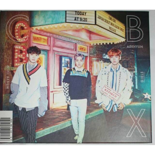 Exo CBX girls album cd & dvd - no pc | Shopee Philippines
