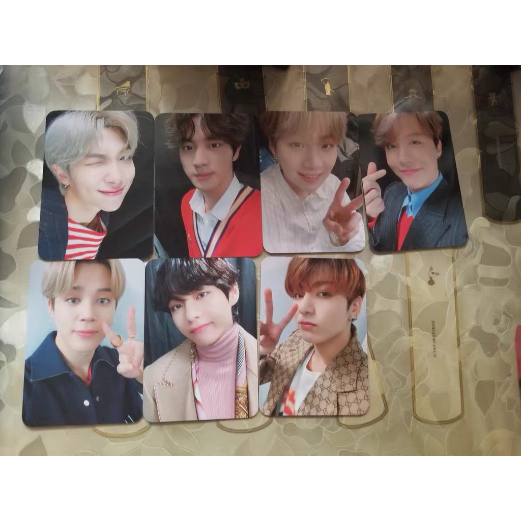 KPOP IODL《Map of The Soul：7》LIGHTSTICK Same Mini Card HD Photocard ...