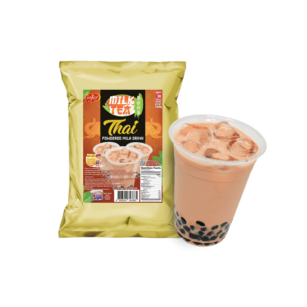 inJoy Thai Milk Tea 500g | Shopee Philippines