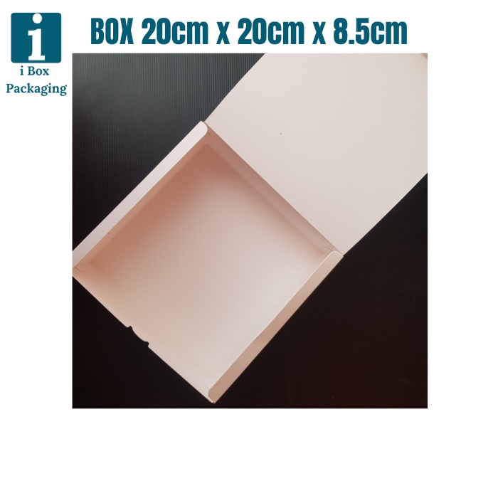[ 12 pcs ] Box Chiffon Marble Cake Box Lapis Legit Bolu Packaging ...