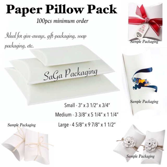 100pcs Paper Pillow Packs | Shopee Philippines