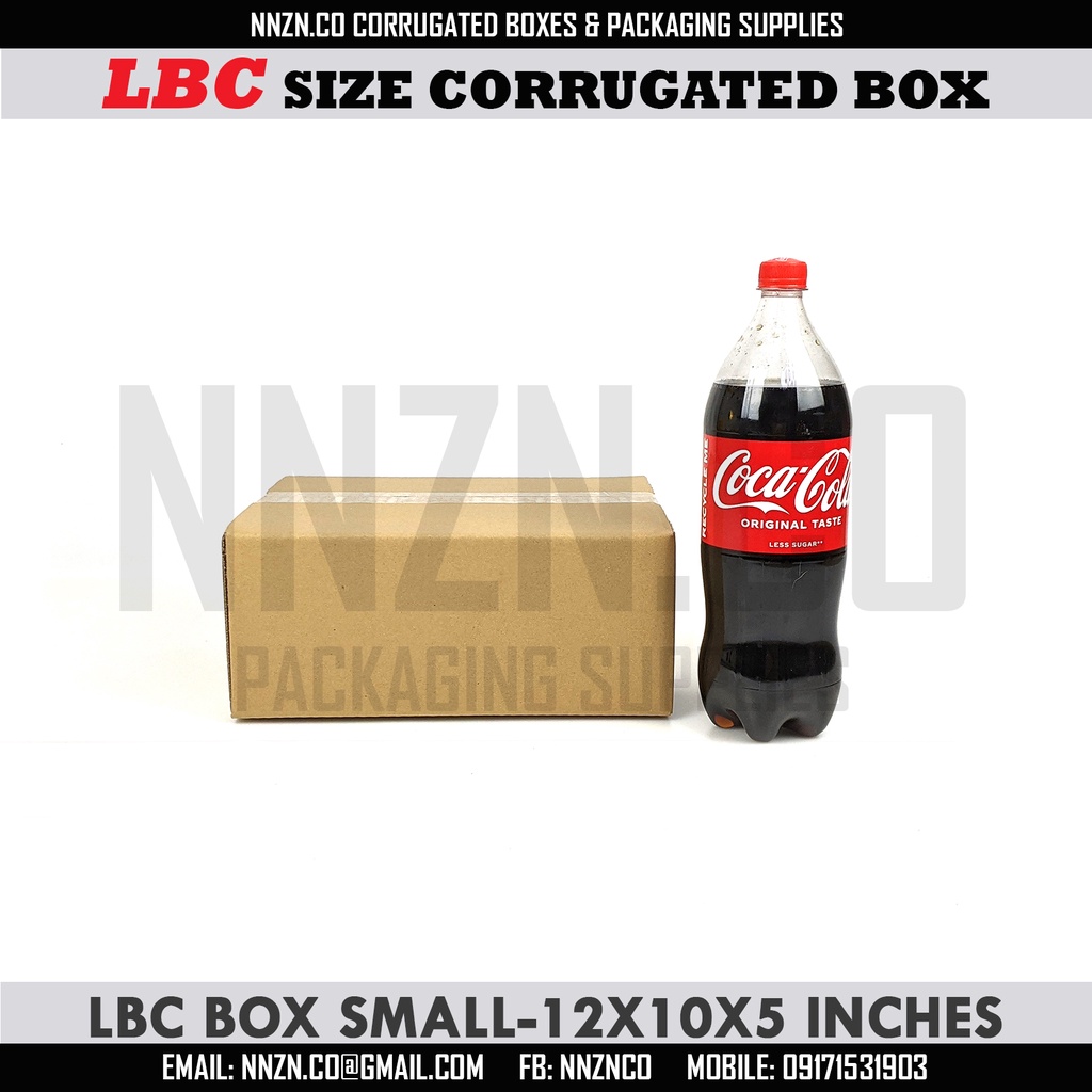NNZN LBC Express Sizes Corrugated Cargo Shipping Boxes Packaging RSC ...