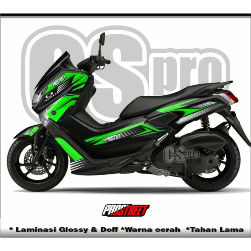 Prostreet Edition Old Nmax 155 Motorcycle Sticker Striping / Old Yamaha ...
