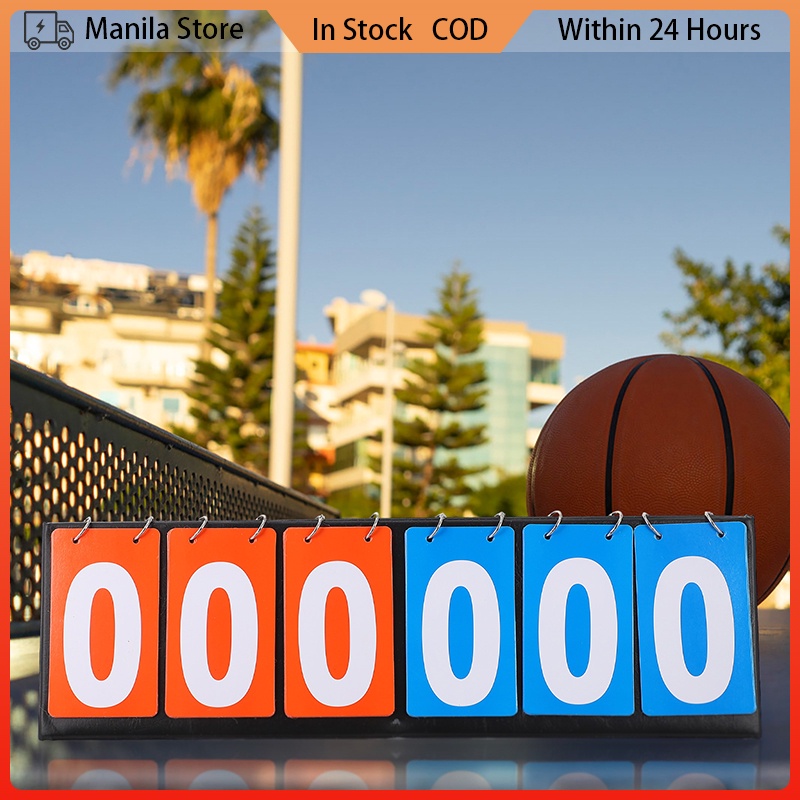 6-Digital Sport Scoreboard Score Keeper for Basketball Table Tennis ...
