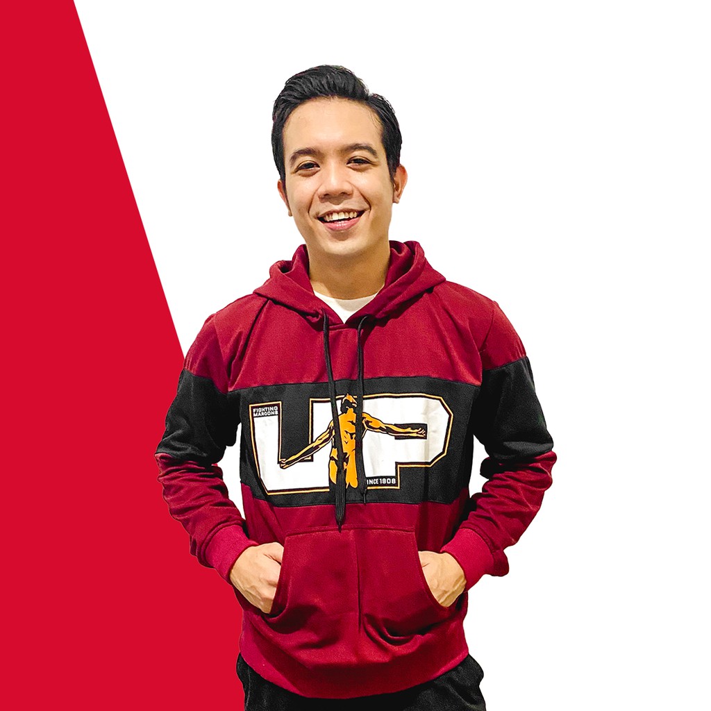 UPBEAT University of the Philippines Oblation Hoodie (Maroon) | Shopee ...