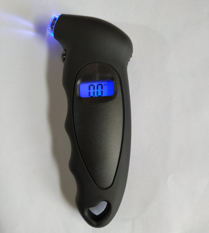 Car psi Checker for Motorcycle Truck SUV Bike LCD Digital Tire Gauge ...