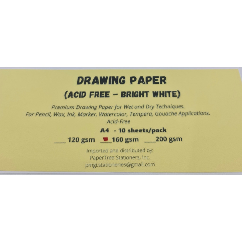 Oslo Paper (White - A4 size)- 120/160/200 gsm; 10 shts/pack. | Shopee ...
