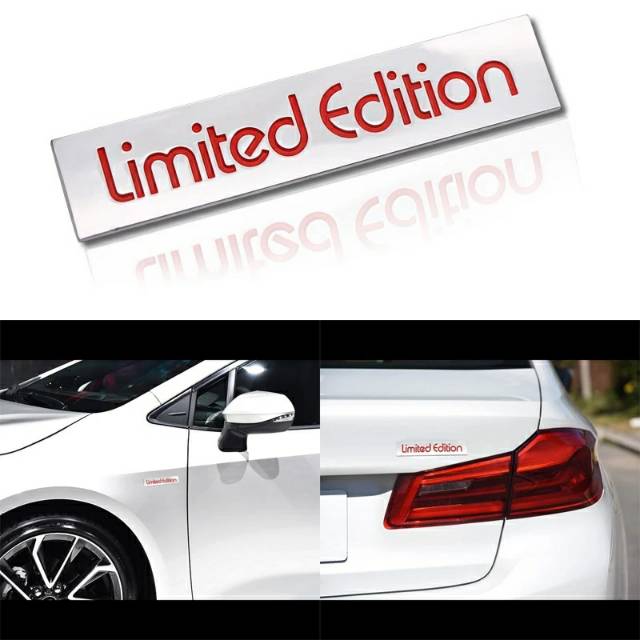 Limited Edition Car Logo Emblem - Car Exterior Accessories Metal ...