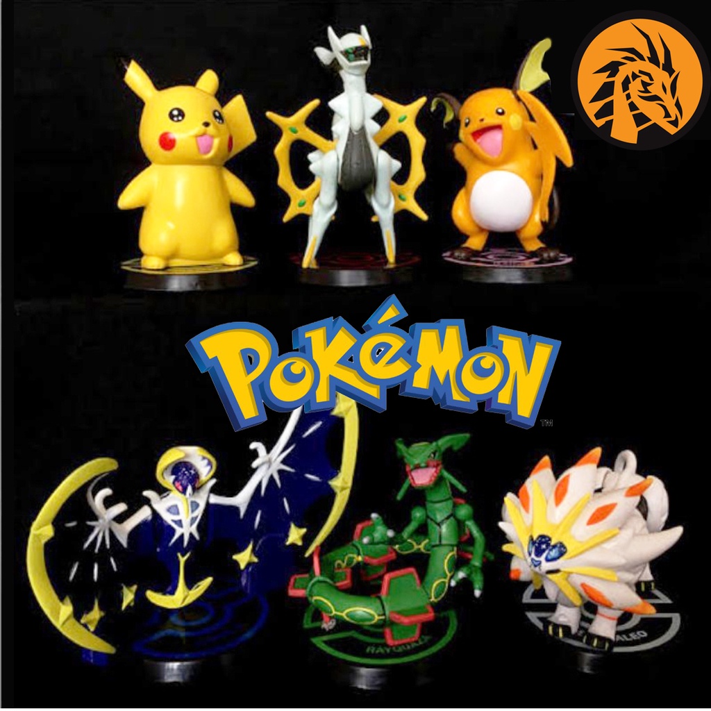 10cm Pokemon Model Set SS Size Premium Grade Very Beautiful Work Super ...