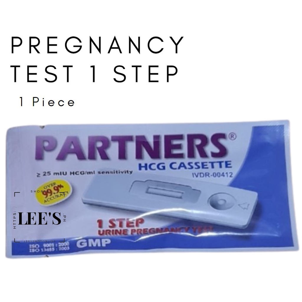 Partners Pregnancy Test Kit (1 Piece) Early Pregnancy Test HEALTH ...