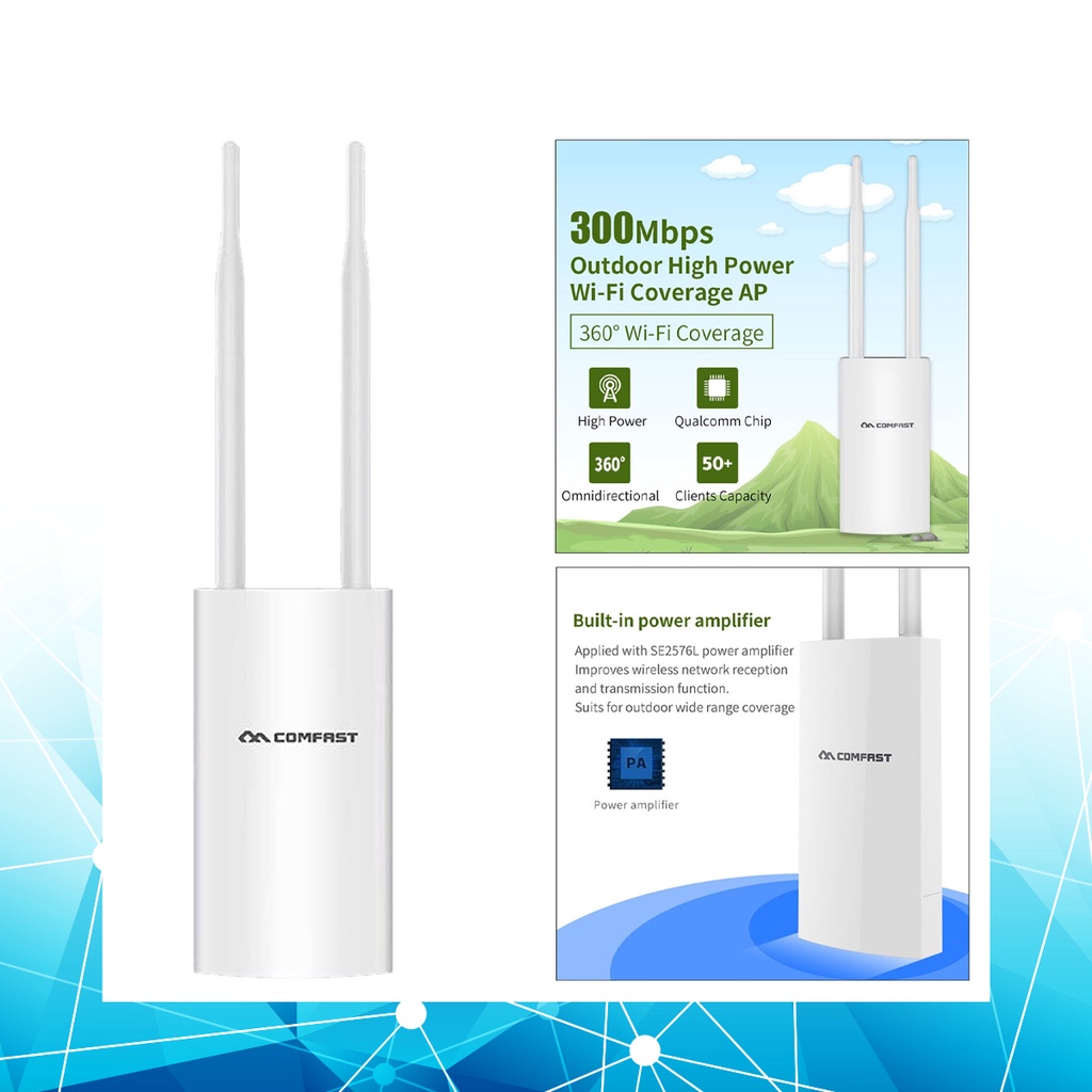 CF-EW71 AP 300Mbps Outdoor Access Point for PISO WIFI 5.0 Access Point ...