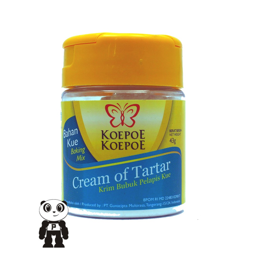 Koepoe Koepoe Cream Of Tartar Cake Coating Powder Cream 43gr | Shopee ...