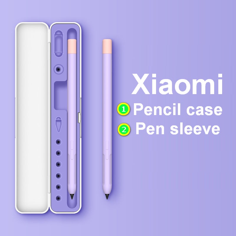 Xiaomi Pad 5/5pro Pencil Case Stylus Storage Box with Silicone Pen ...