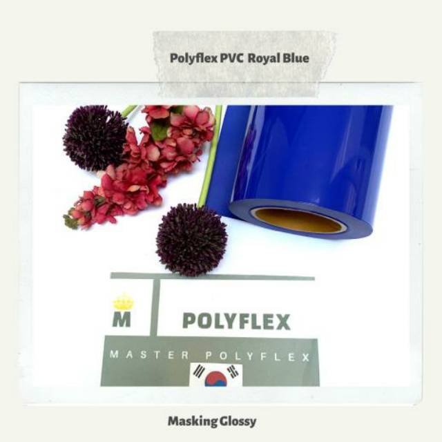 Polyflex Masterflex PVC Korea Royal Blue meter | Shopee Philippines