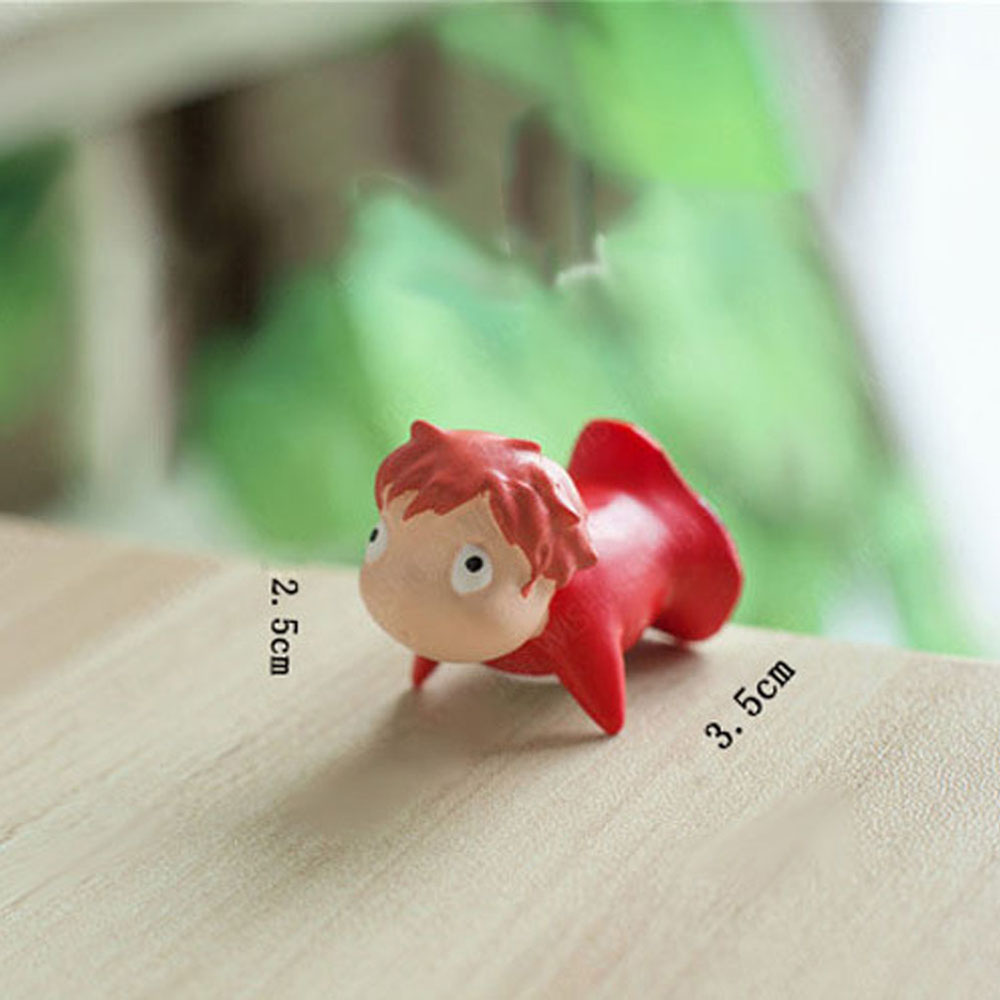 ALISONDZ DIY Landscaping Ponyo On The Cliff Action Figures Sosuke ...