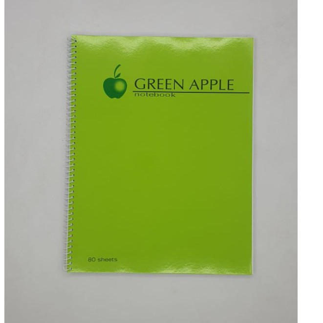 Green Apple Spiral Notebooks (Regular Sized) | Shopee Philippines