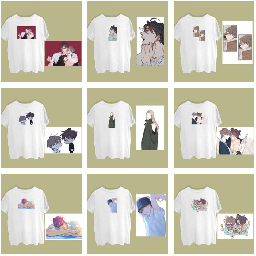 Manhwa Shirt | K's Secret / The Unquenchable Mr.Kim | Sublimation ...