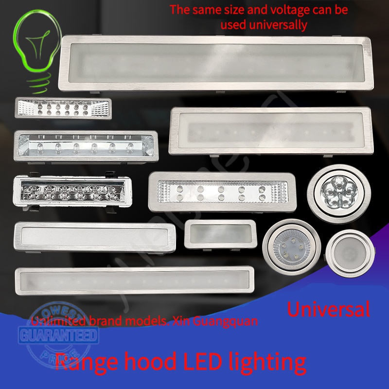 Range Hood Lighting Full Integrated Stove LED Light 12V 220V Long Round ...