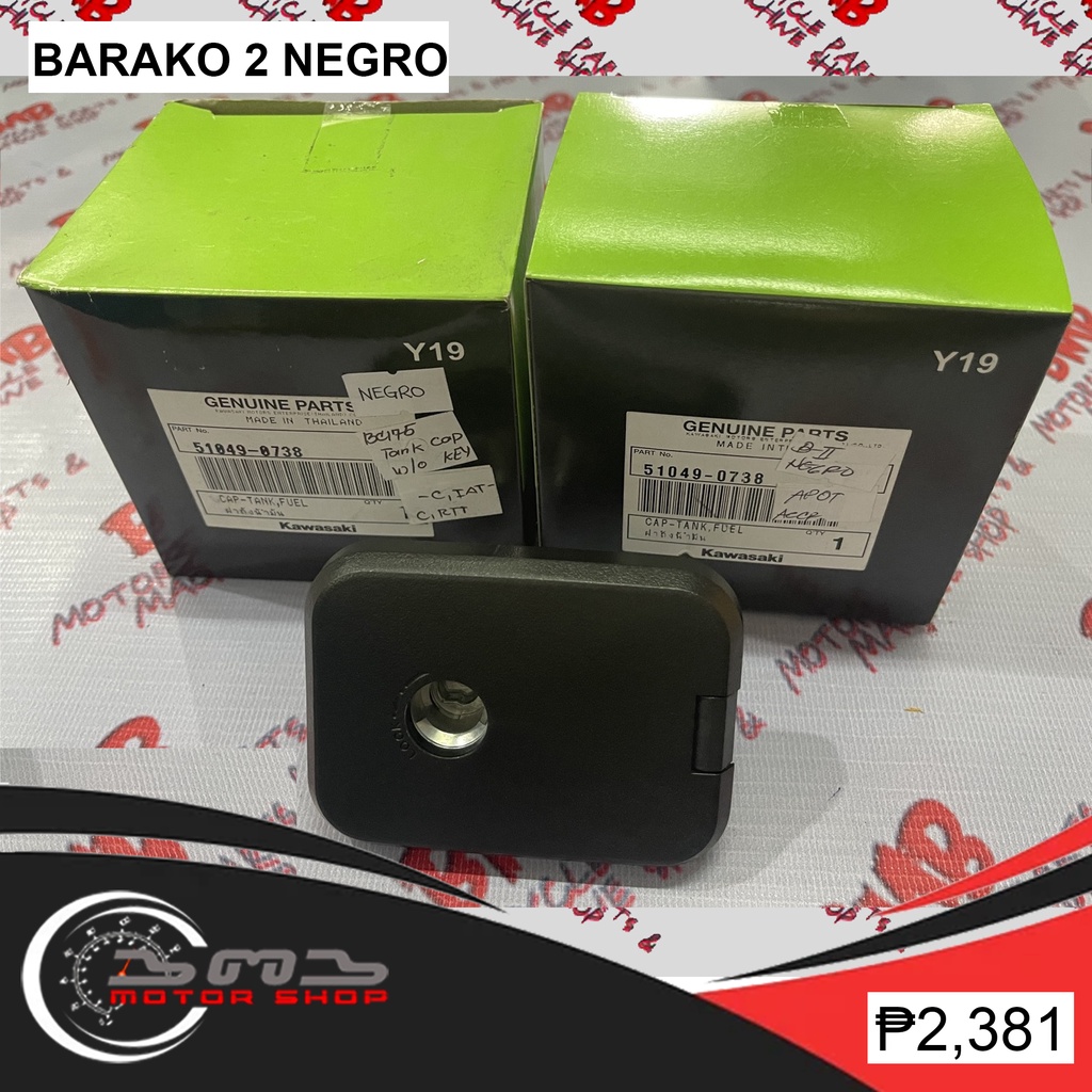 Fuel Tank Cap Barako 2 Negro 51049-0738 v01.2025 | Shopee Philippines
