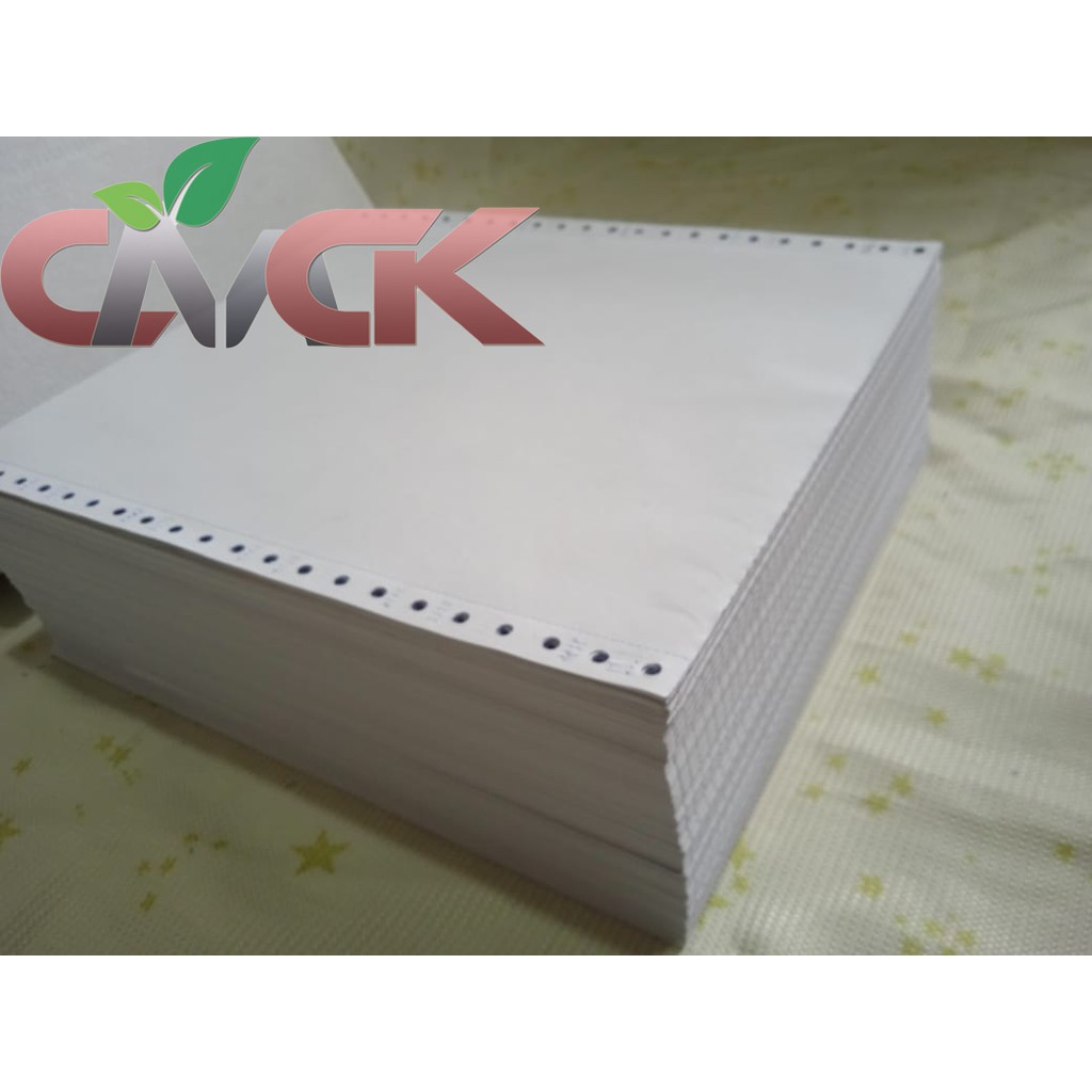 Continuous Paper Forms 11 x 9 1/2 1 Ply 1000 Sheets | Shopee Philippines