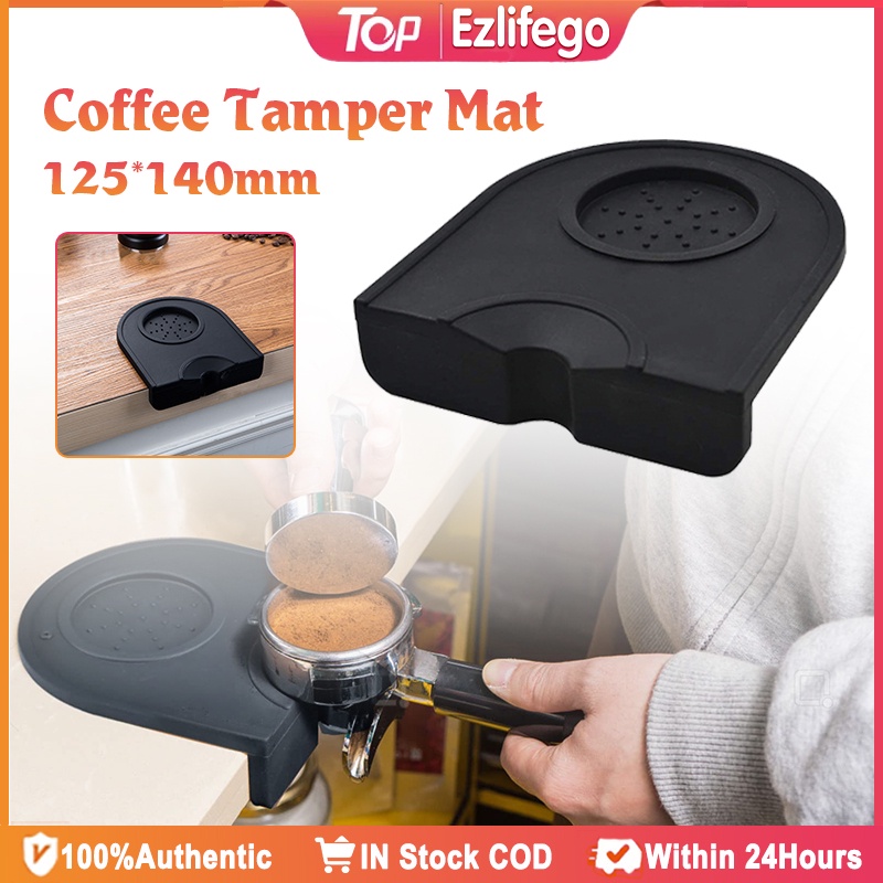 Espresso Tamper Mat Food Safe Silicone Coffee Tamp Mat Anti-Slip for ...