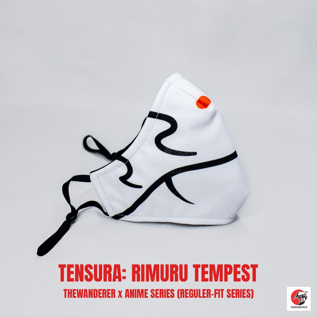 Thewanderer x Tensura Rimuru Tempest Full Print Anime Mask+3-Layer With ...
