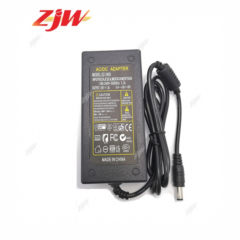 ZJW DC24V Adapt 2A / 3A / 5A Power Supply 24V LED Power Adaptor ...