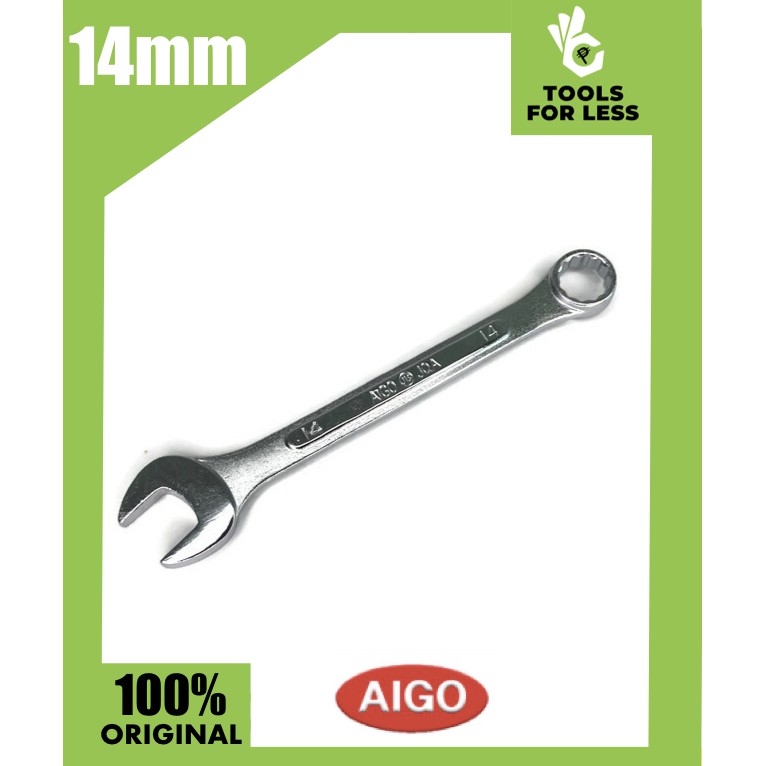 Aigo Combination Wrench 14, 17 or 19mm | Shopee Philippines