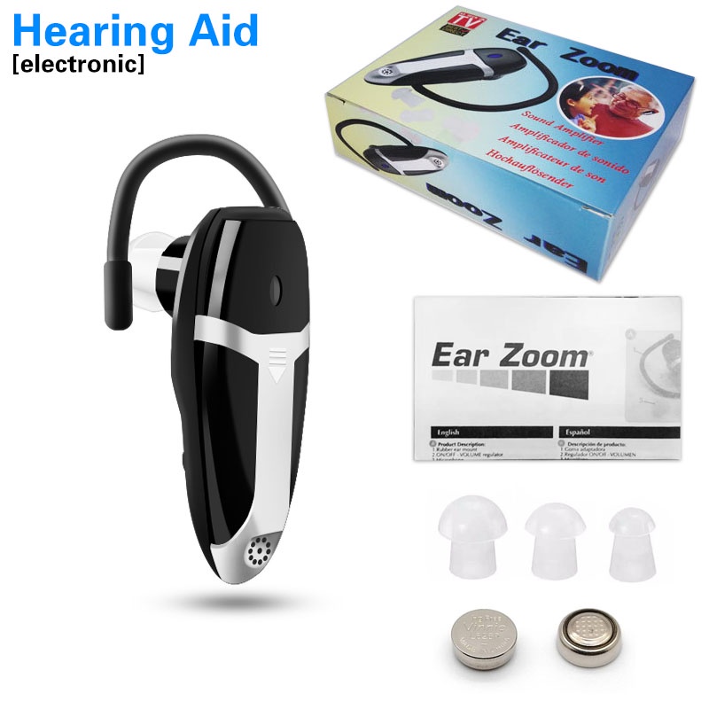 Hearing Aid Invisible Audiphone Elderly Hearing Loss Sound Amplifier ...