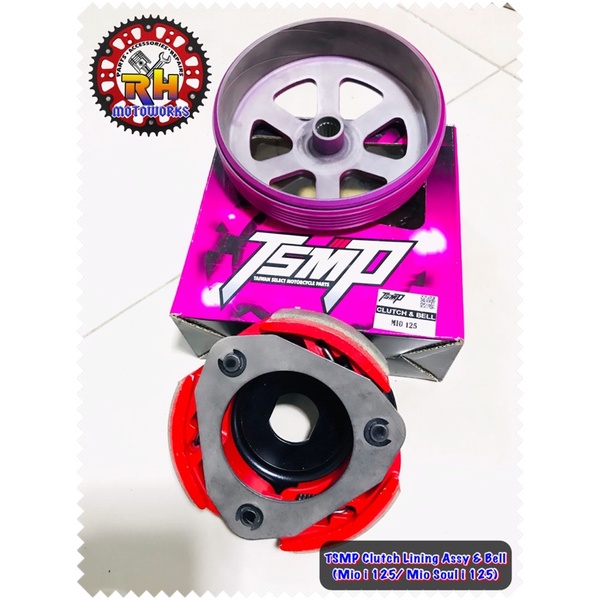 TSMP Clutch Lining Assy & Bell for Mio i 125/ Mio Soul i 125 | Shopee ...