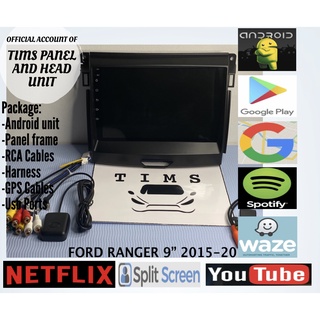 FORD RANGER 2015 2016 2017 2018 2019 T7 T8 XLT EVEREST ANDROID Head ...