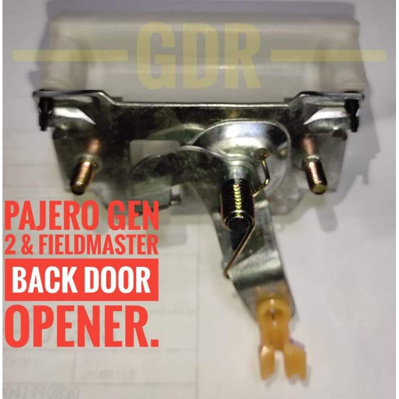 Pajero Gen 2 & Fieldmaster back door opener. | Shopee Philippines