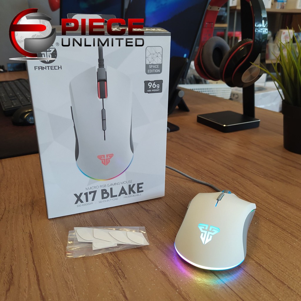 Fantech X17 Blake Space Edition & Black Pro Gaming Mouse RGB | Piece ...